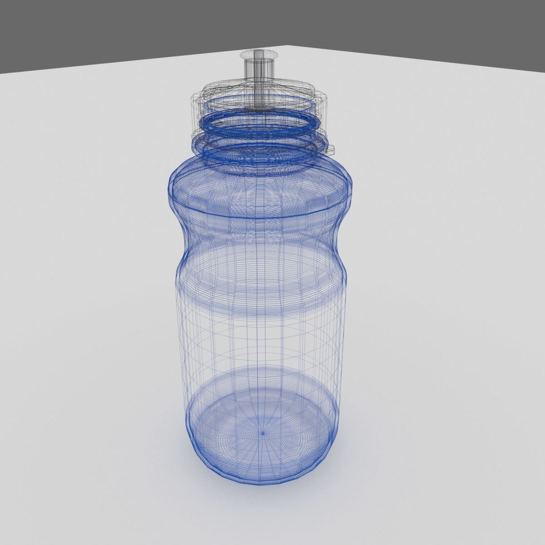 Water Bottle 3D Model - TurboSquid 1340115