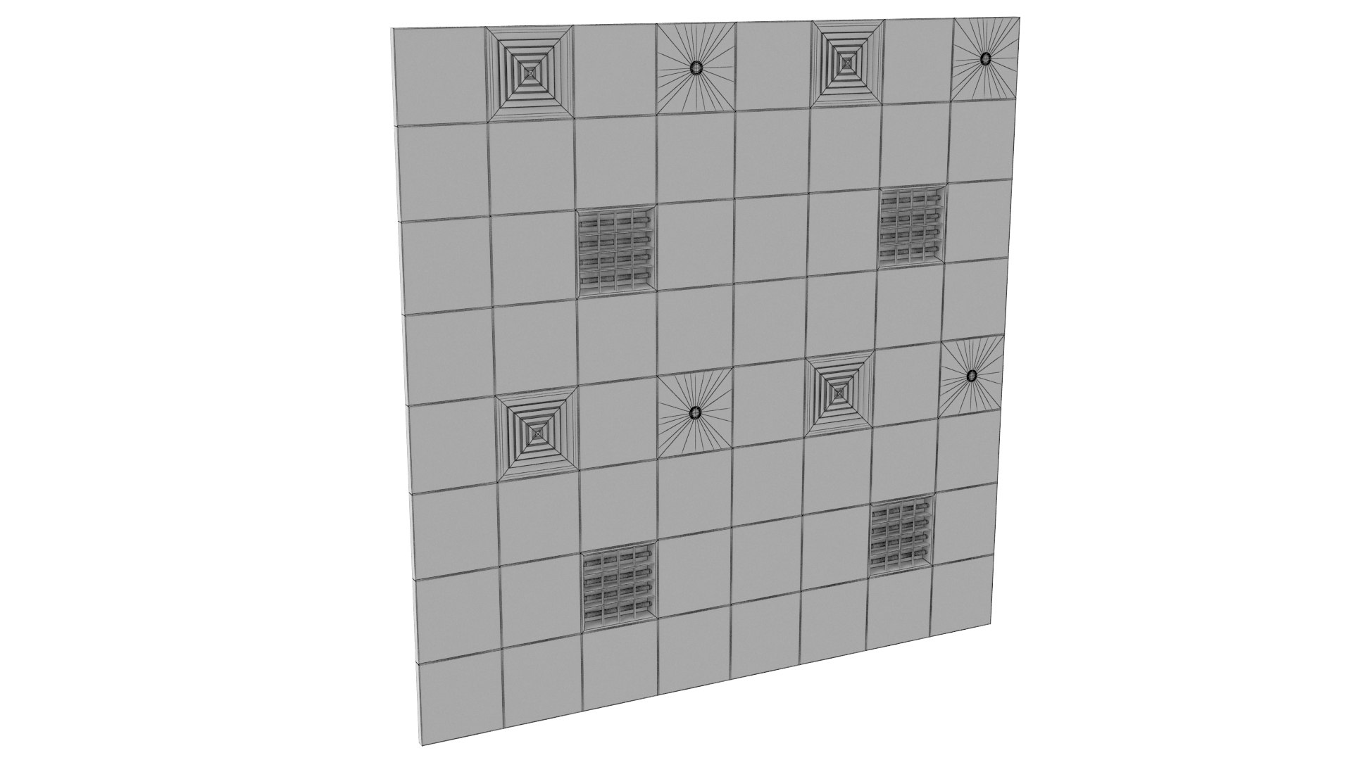 3D Real False Ceiling Model - TurboSquid 1454527