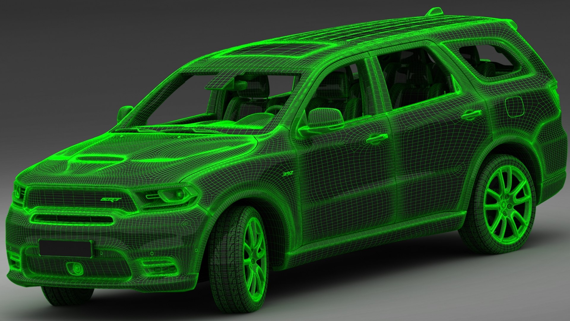 Dodge Durango Srt 2018 3D Model - TurboSquid 1279682