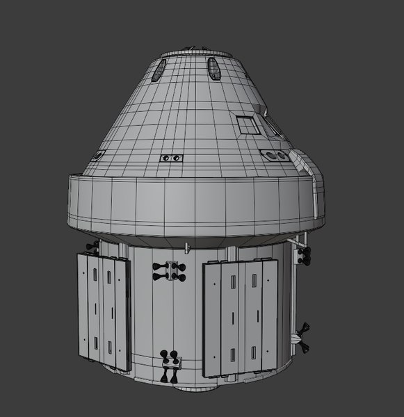 Orion space capsule 3D - TurboSquid 1612972