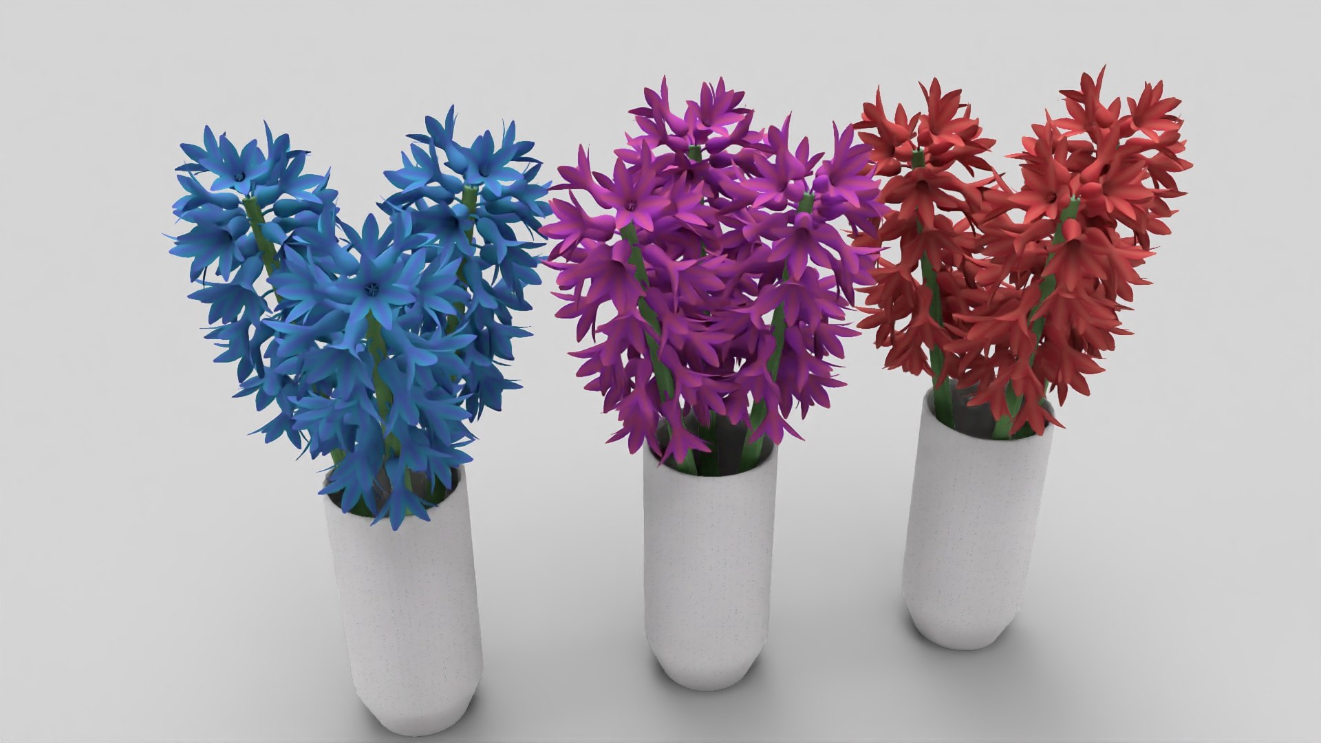 Flower Hyacinth 3D Model - TurboSquid 1618604