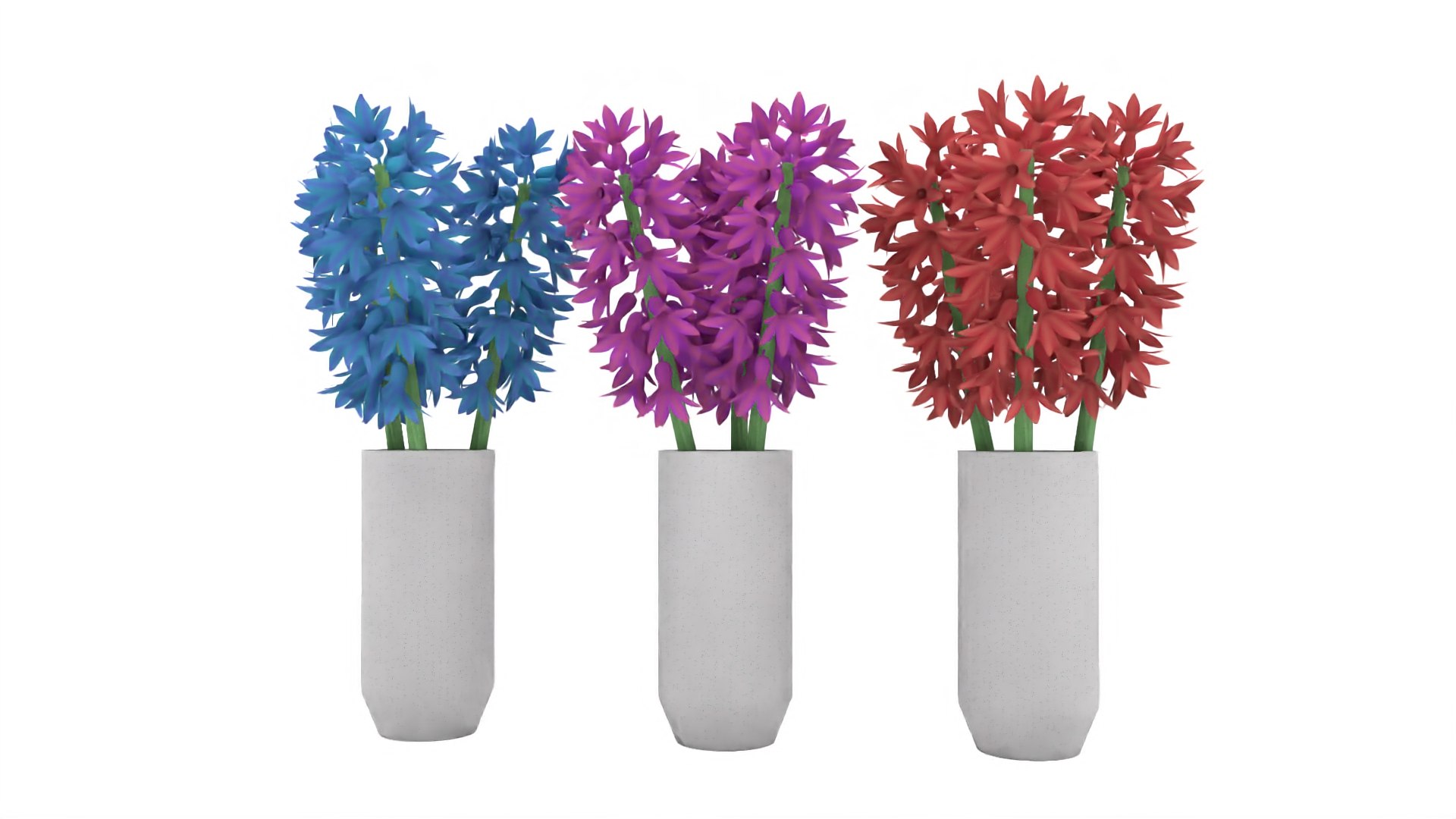 Flower Hyacinth 3D Model - TurboSquid 1618604