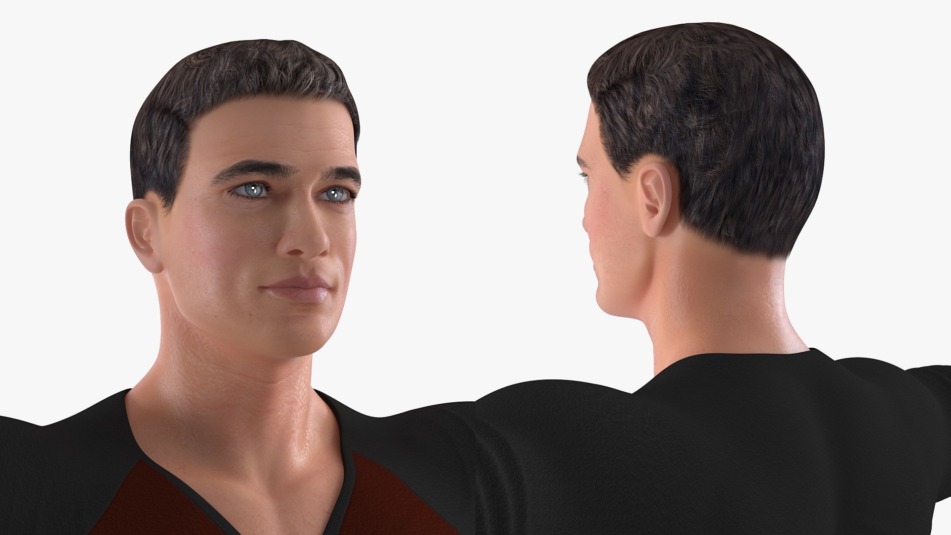 Man urban style clothing 3D model - TurboSquid 1527292