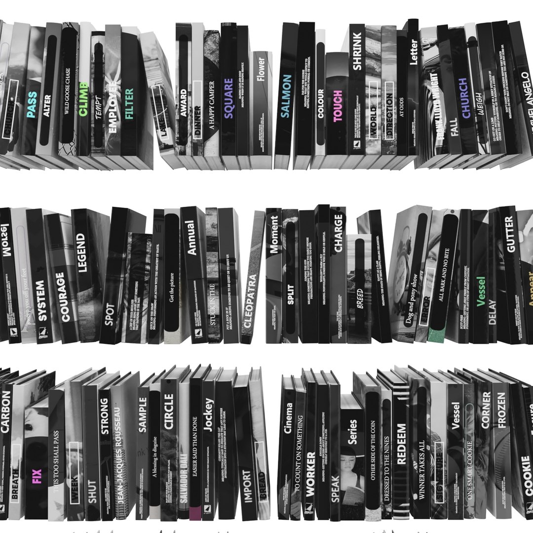 Book Model - TurboSquid 1384004