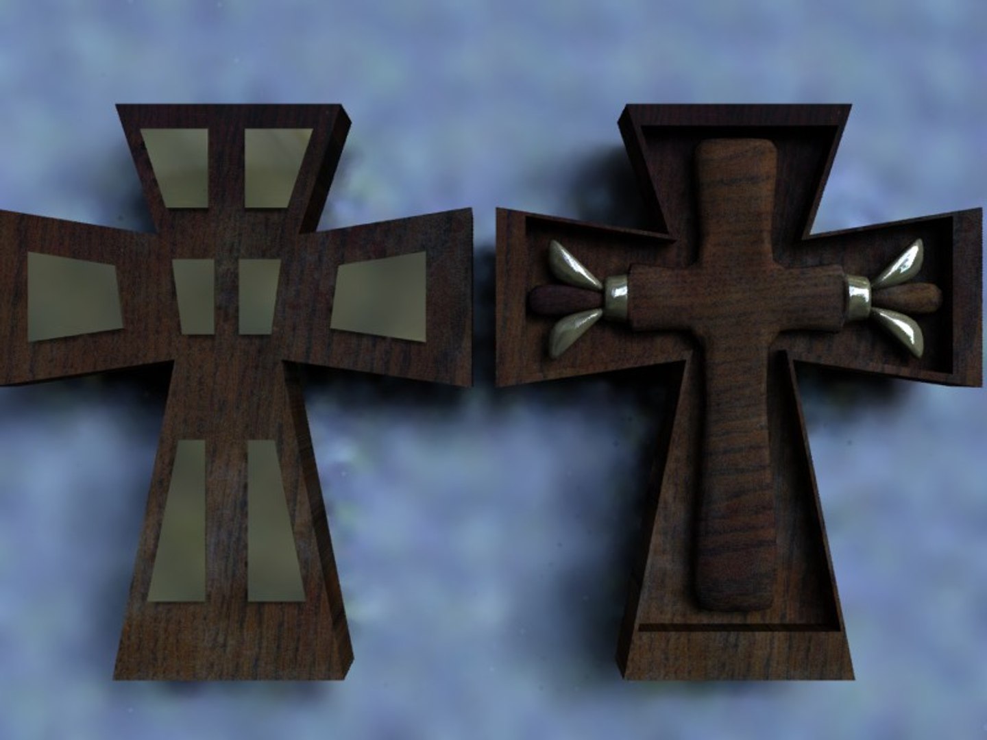 Crucifix Cross 3d Model