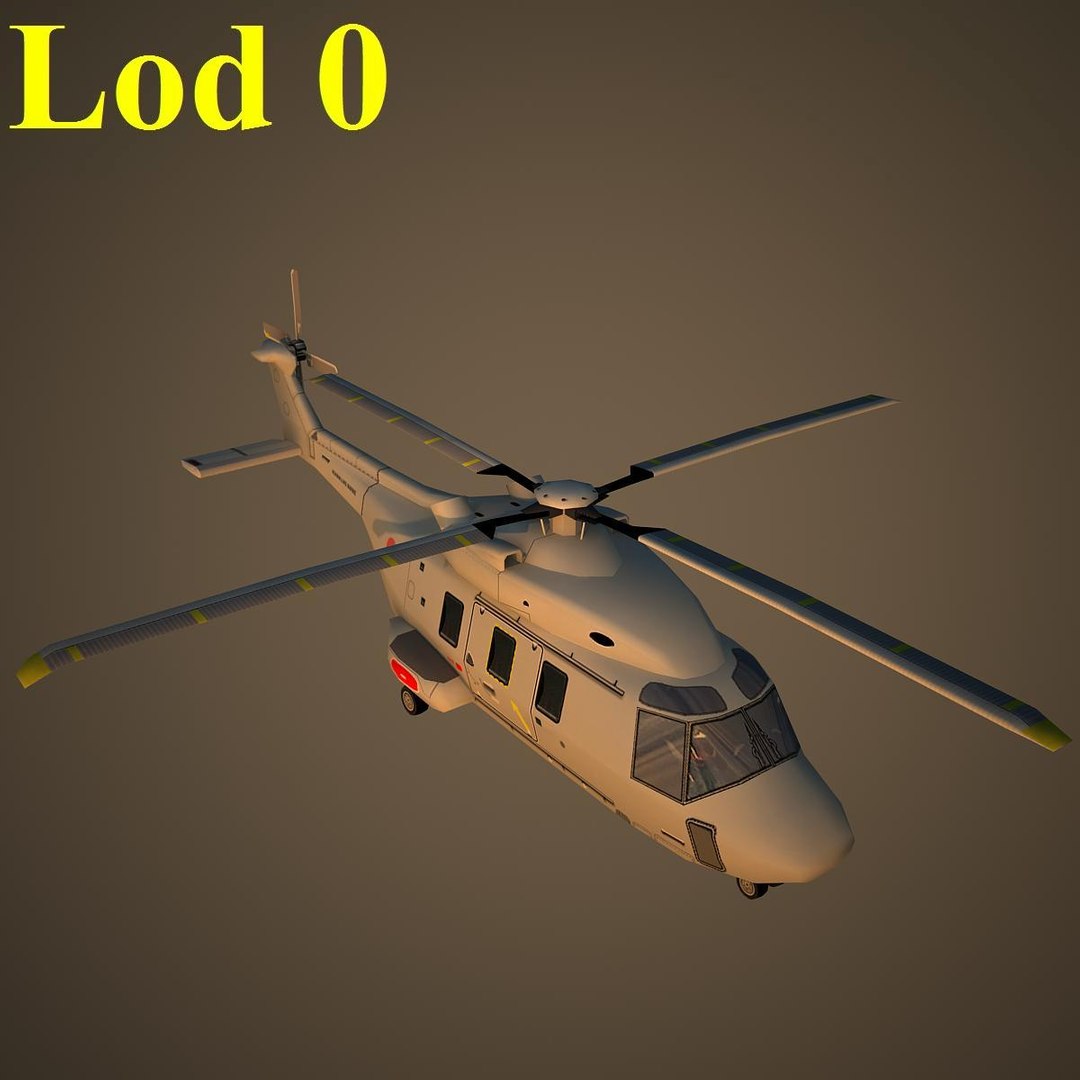 3d Model Nhindustries Nh90 Nrn Helicopter