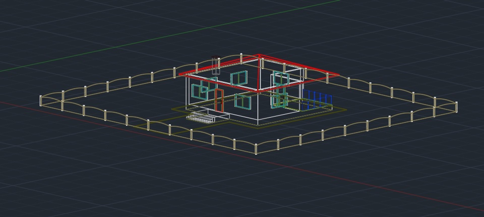 3D Model Villa Design Basic - TurboSquid 1500486
