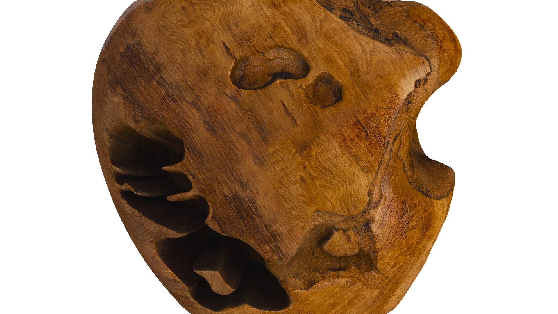 Teak Root Ball Coffee Table Oculta Stump Model - TurboSquid 2153543