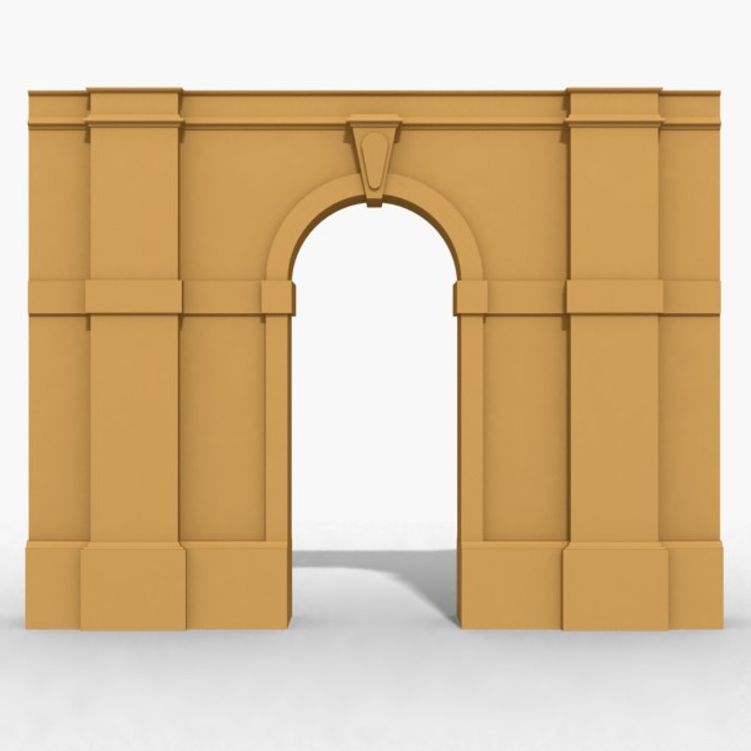 3d Arches Model