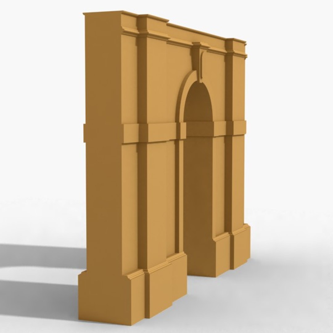 3d Arches Model