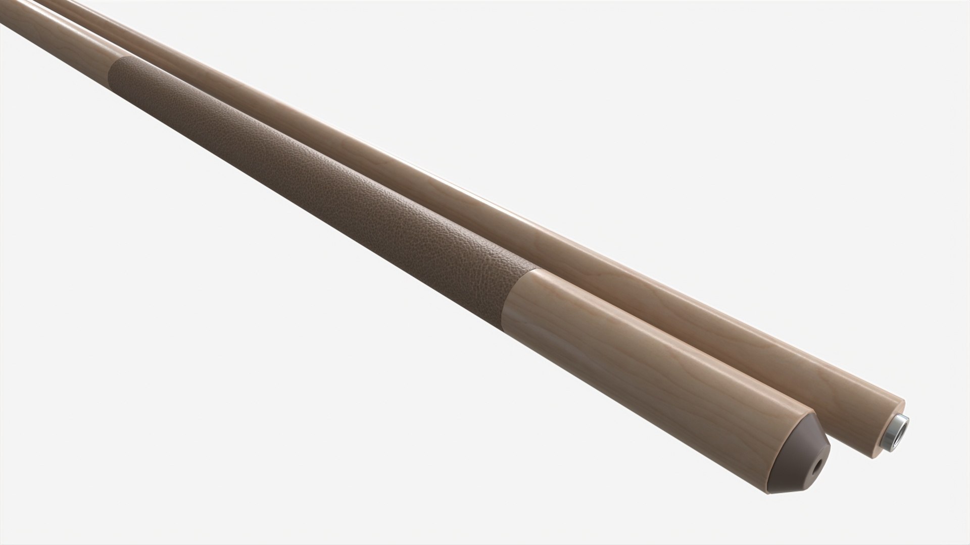 Traditional Pool Cue 3D model - TurboSquid 2094674