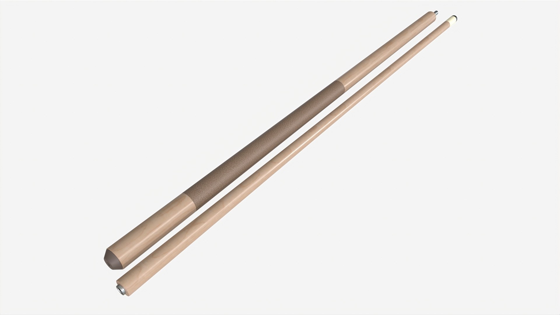 Traditional Pool Cue 3D model - TurboSquid 2094674