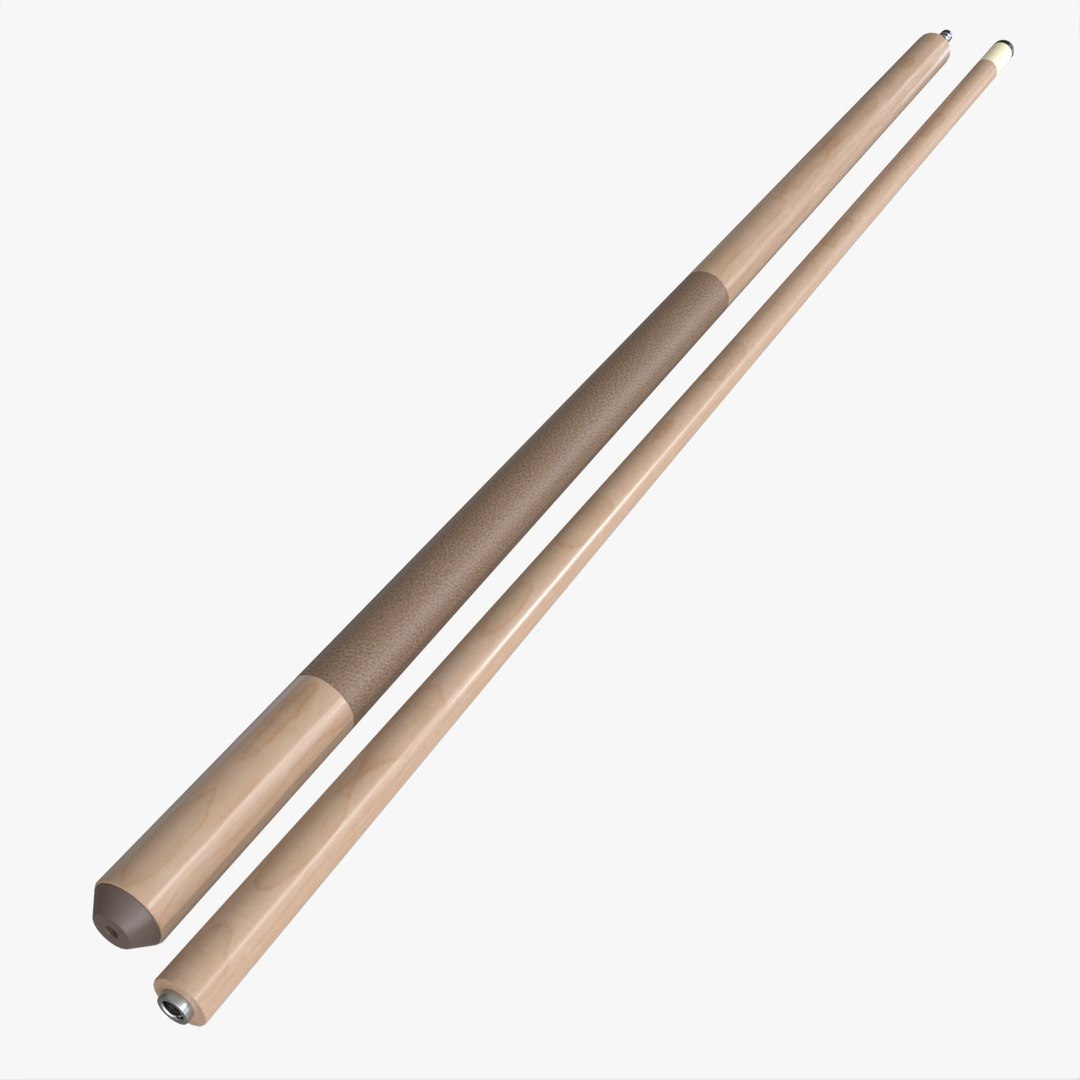 Traditional Pool Cue 3D model - TurboSquid 2094674
