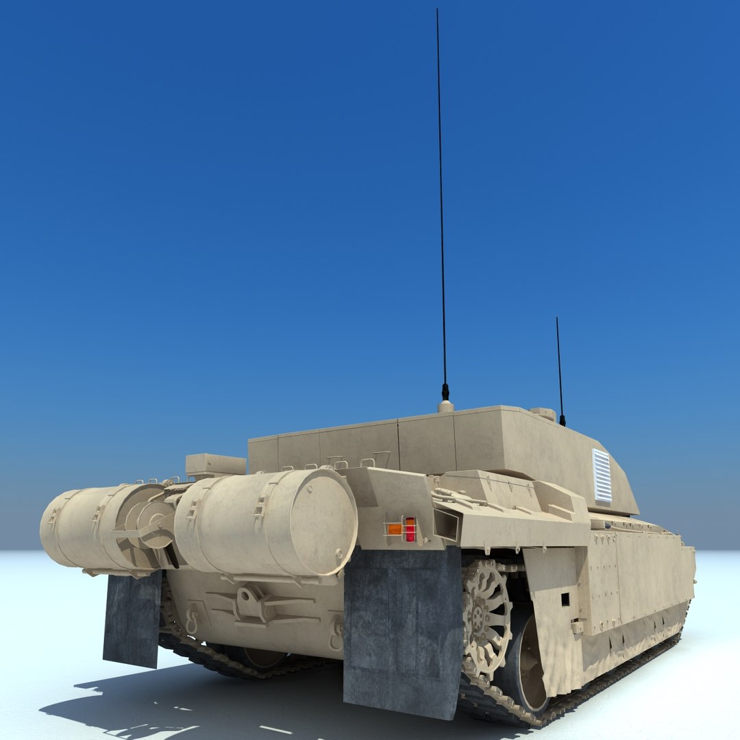 3d fv4034 challenger 2 british