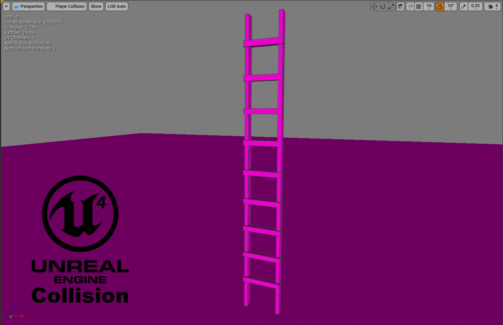 3D Ladder Model - TurboSquid 1206703