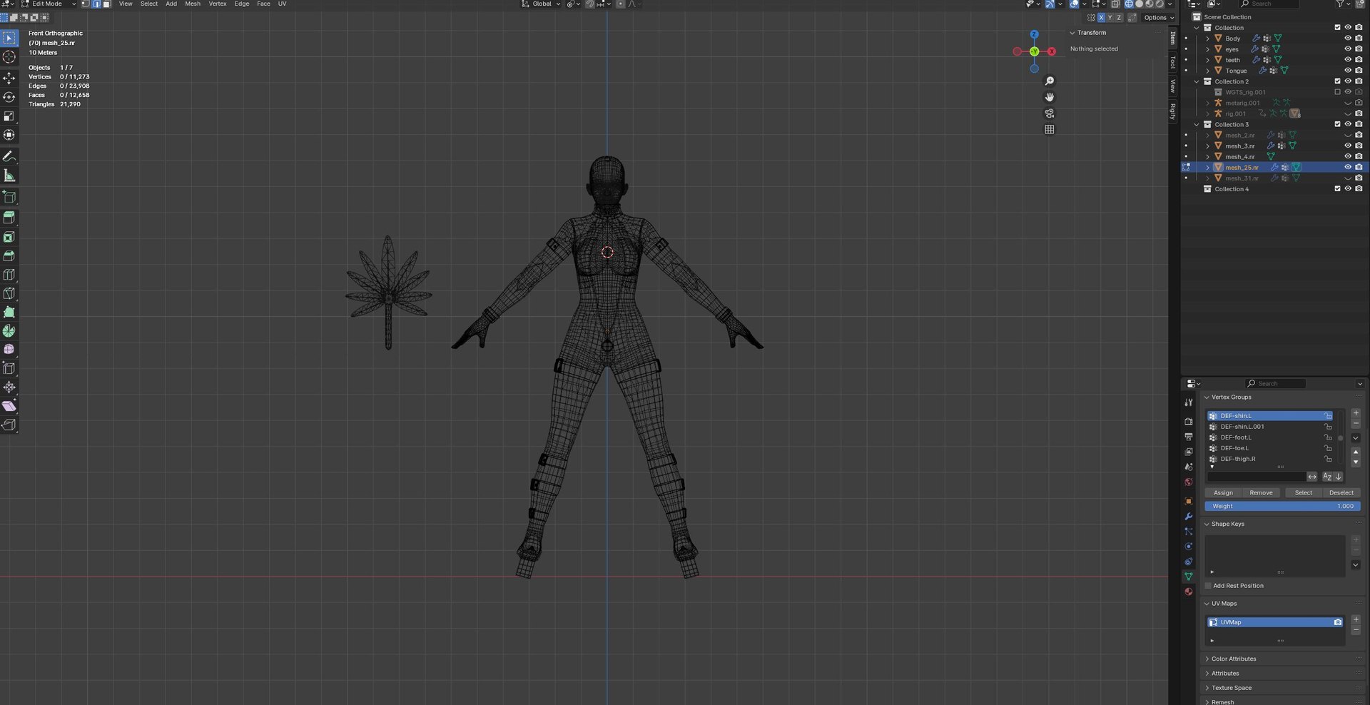 3D Nyotengu From Dead Or Alive 6 Fully Rigged Model - TurboSquid 2420968