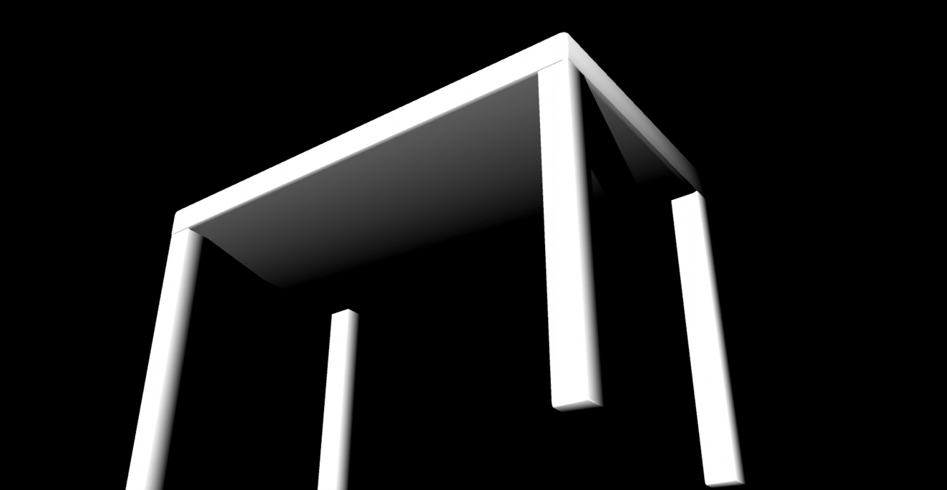 Free 3D Simple Table Untextured Model - TurboSquid 1480815