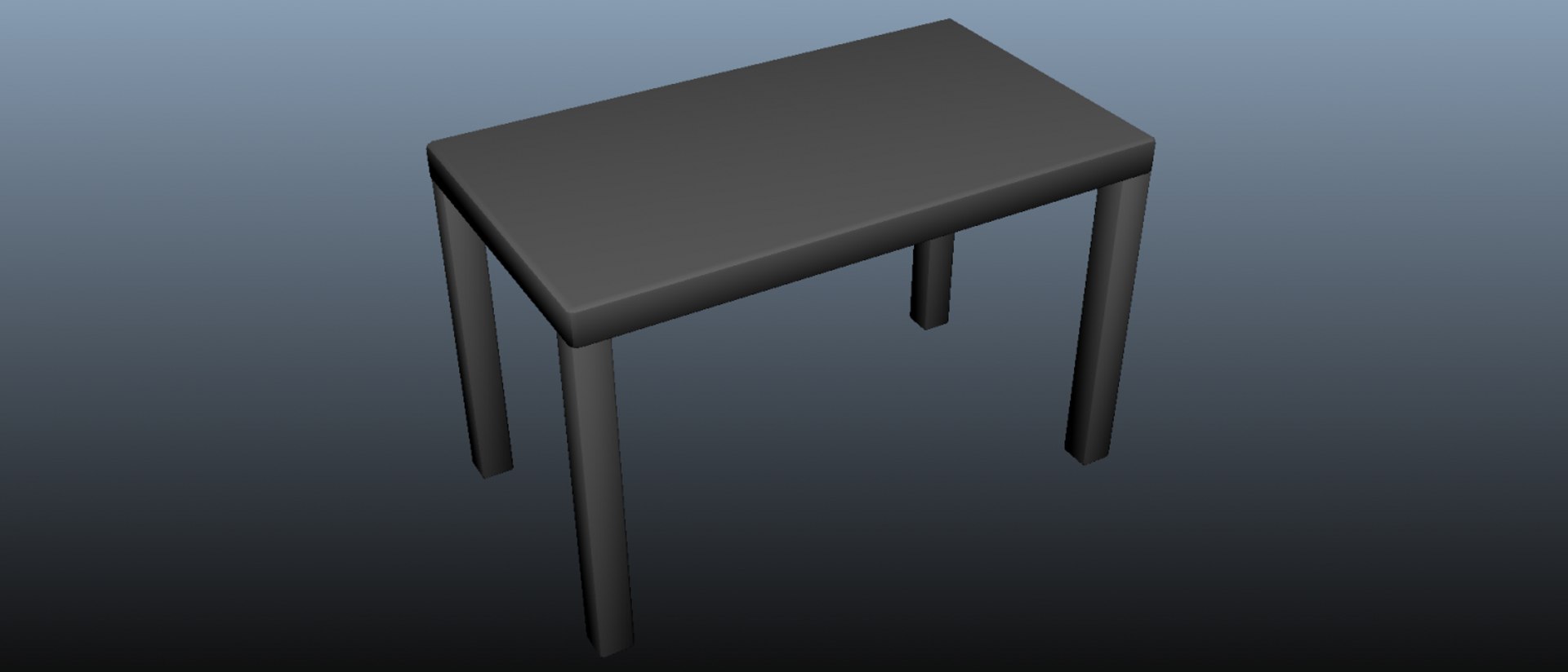 Free 3D Simple Table Untextured Model - TurboSquid 1480815