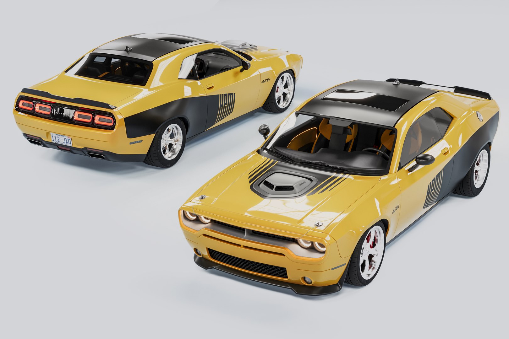 3D Plymouth Cuda Concept - TurboSquid 2366395