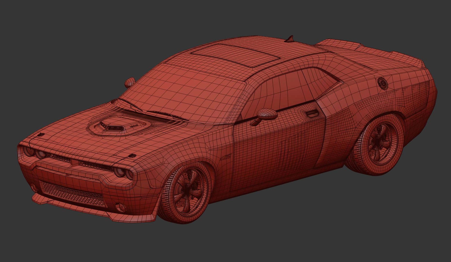 3D Plymouth Cuda Concept - TurboSquid 2366395
