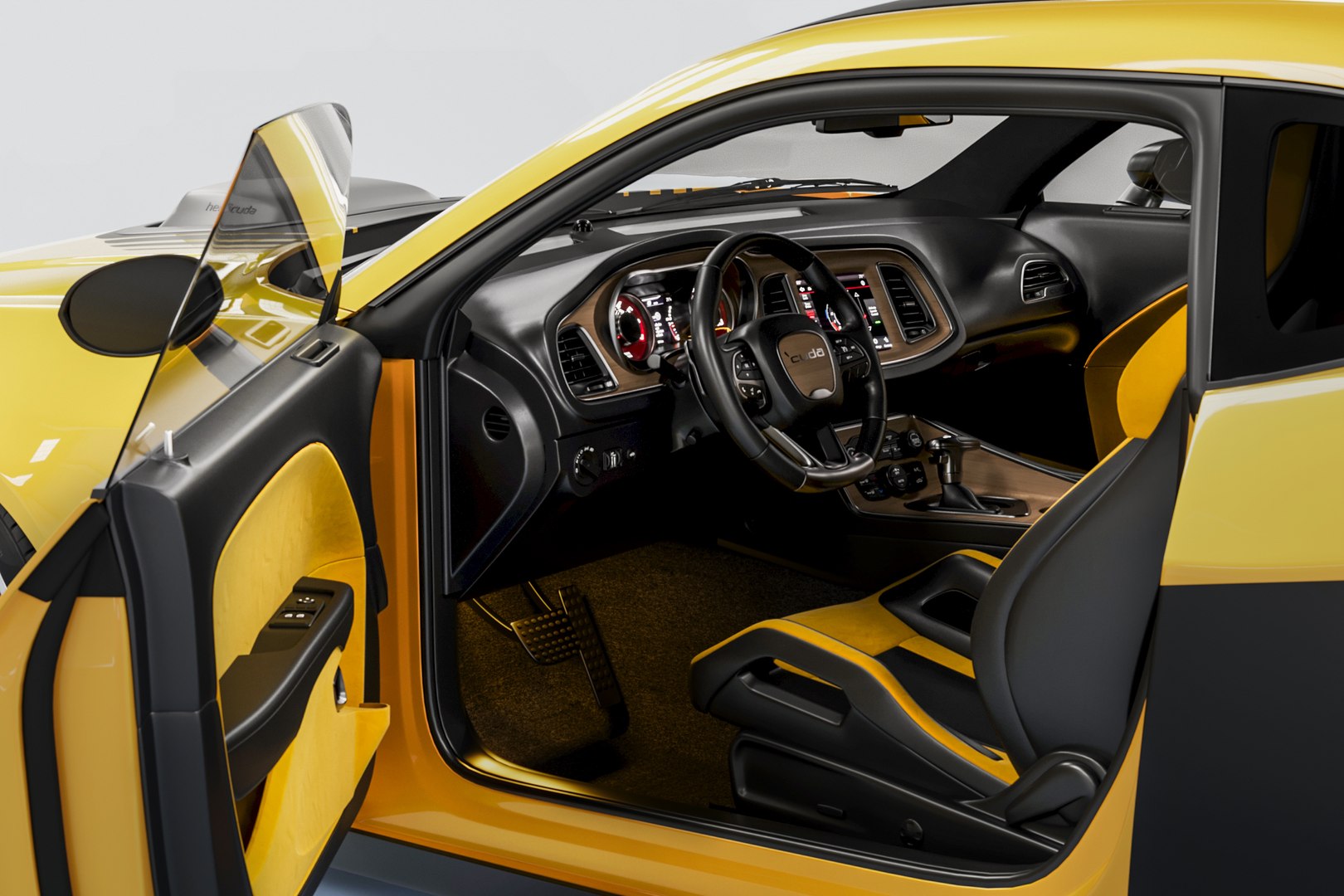 3D Plymouth Cuda Concept - TurboSquid 2366395