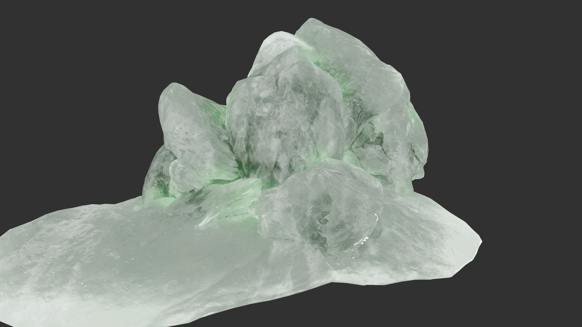 Ice Cave 3D Model - TurboSquid 1178602