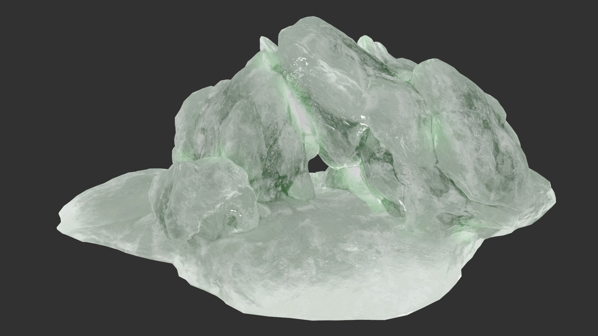 Ice Cave 3D Model - TurboSquid 1178602