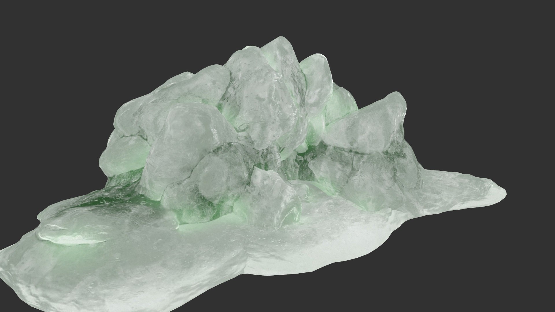 Ice Cave 3D Model - TurboSquid 1178602