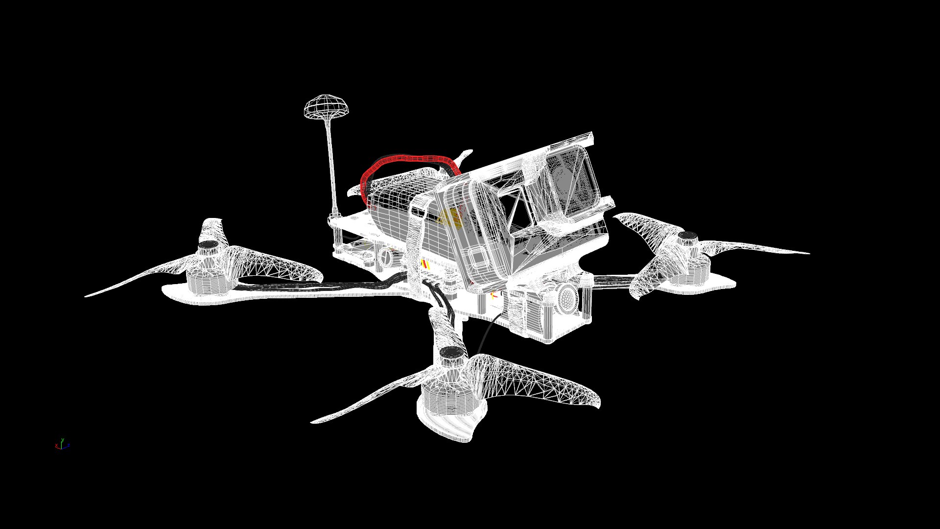 3D Quadcopter FPV Drone - TurboSquid 1763698