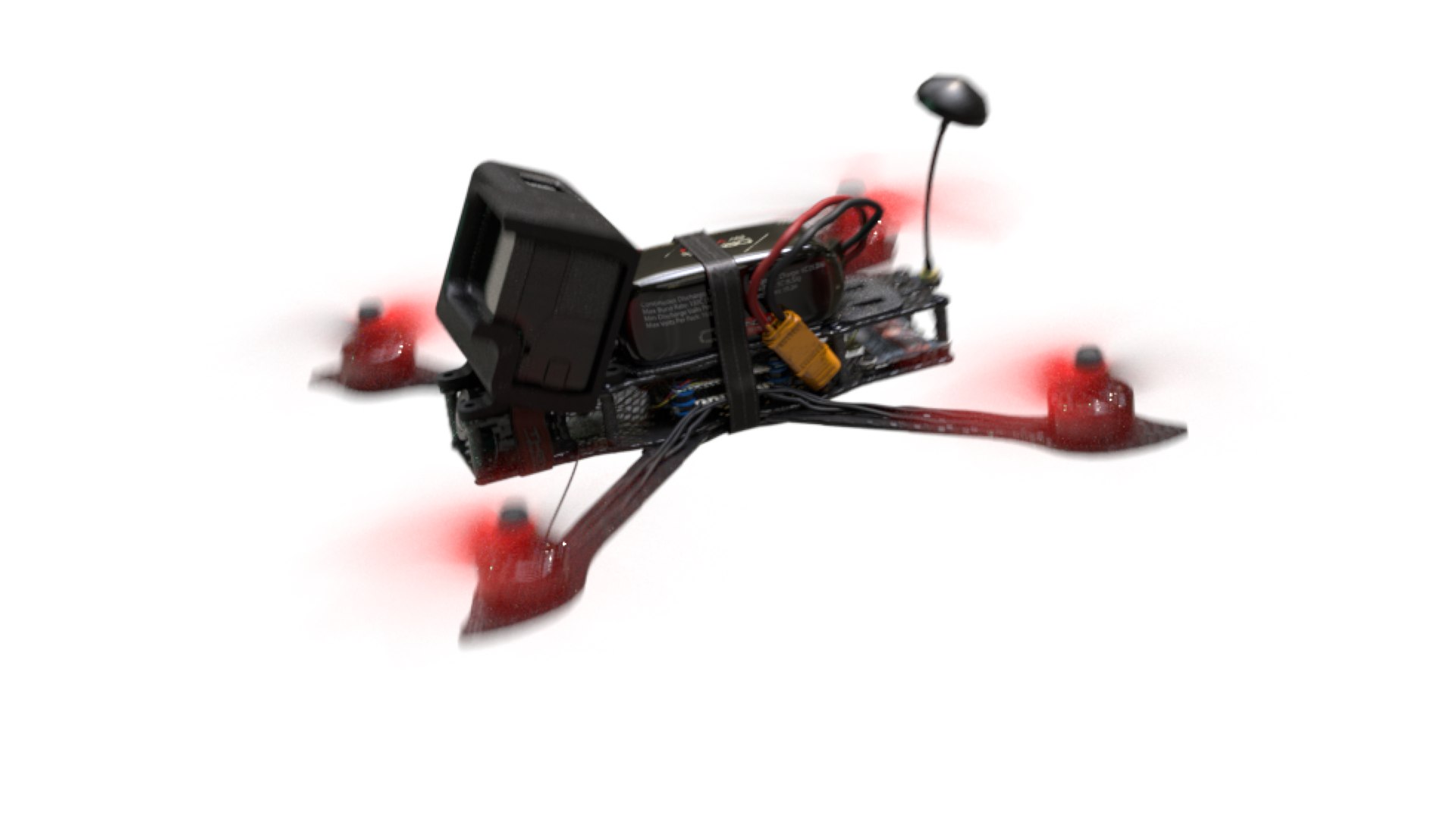 3D Quadcopter FPV Drone - TurboSquid 1763698