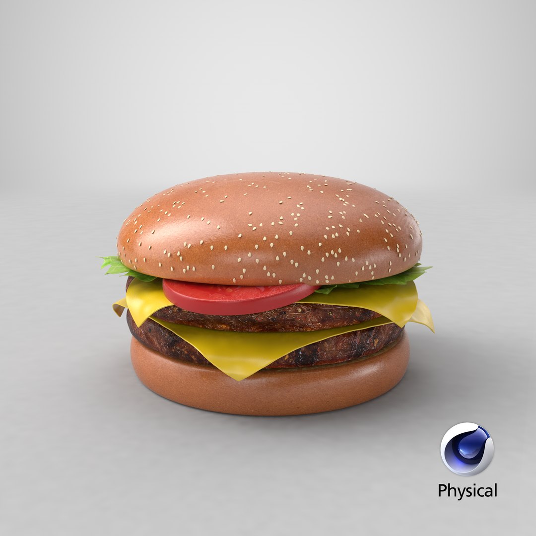 Detailed Burger Sandwich model - TurboSquid 2098563