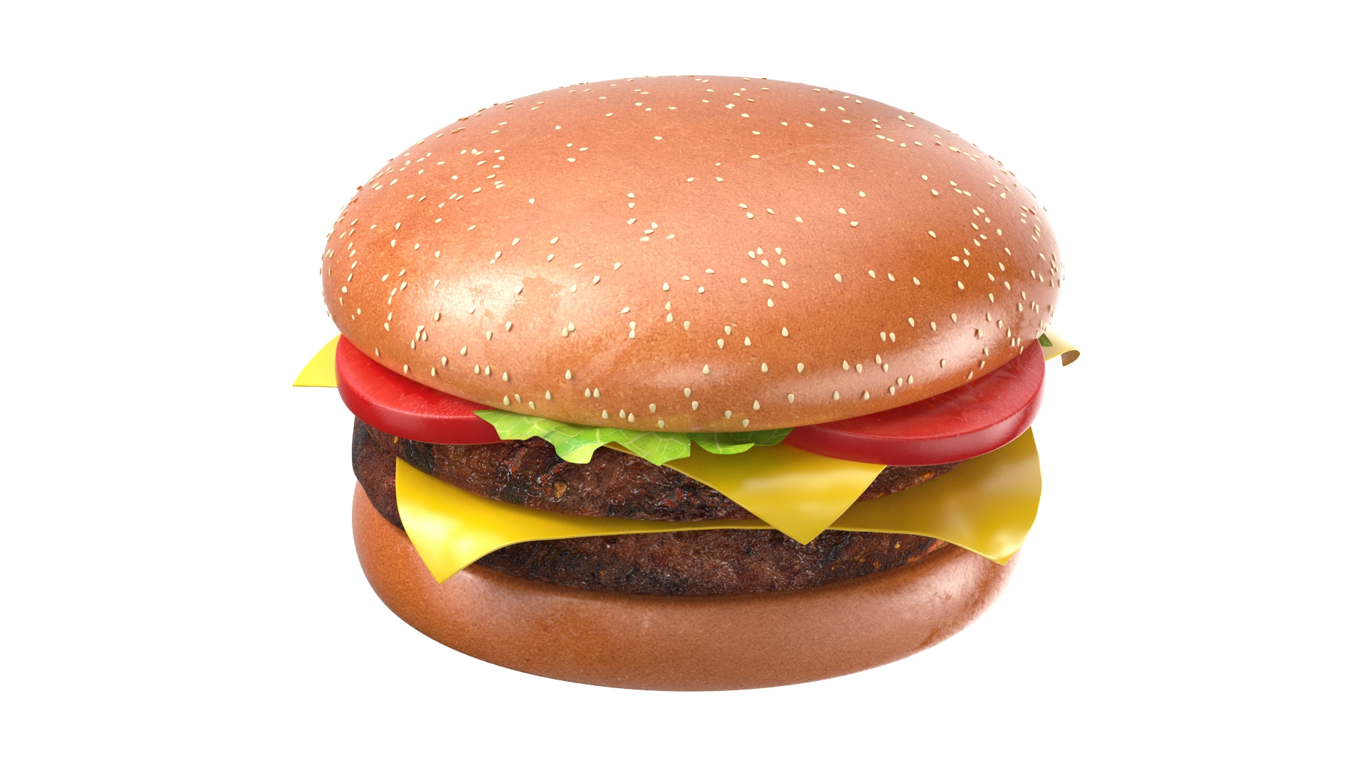 Detailed Burger Sandwich model - TurboSquid 2098563