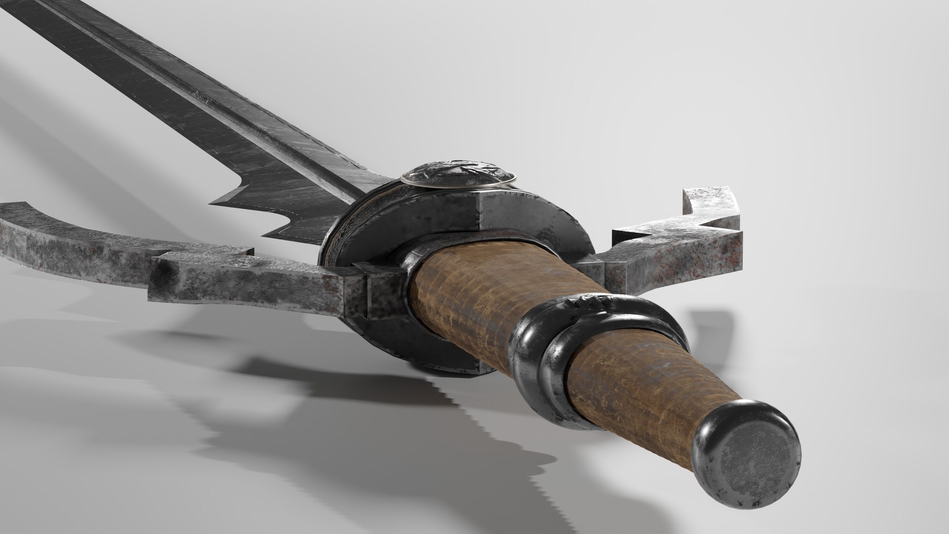 Witcher Silver Sword 3D Model - TurboSquid 2014364