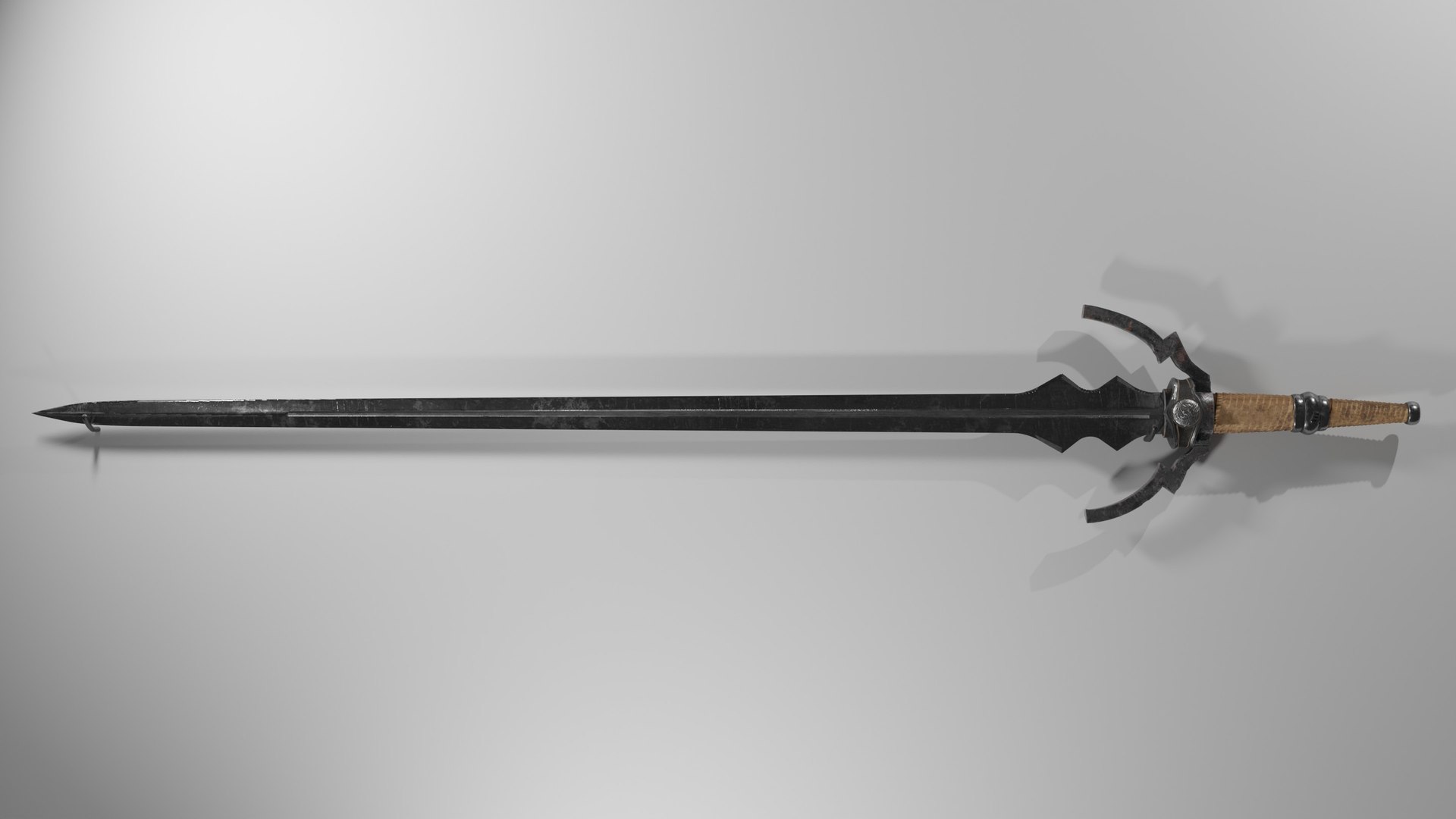 Witcher Silver Sword 3D Model - TurboSquid 2014364