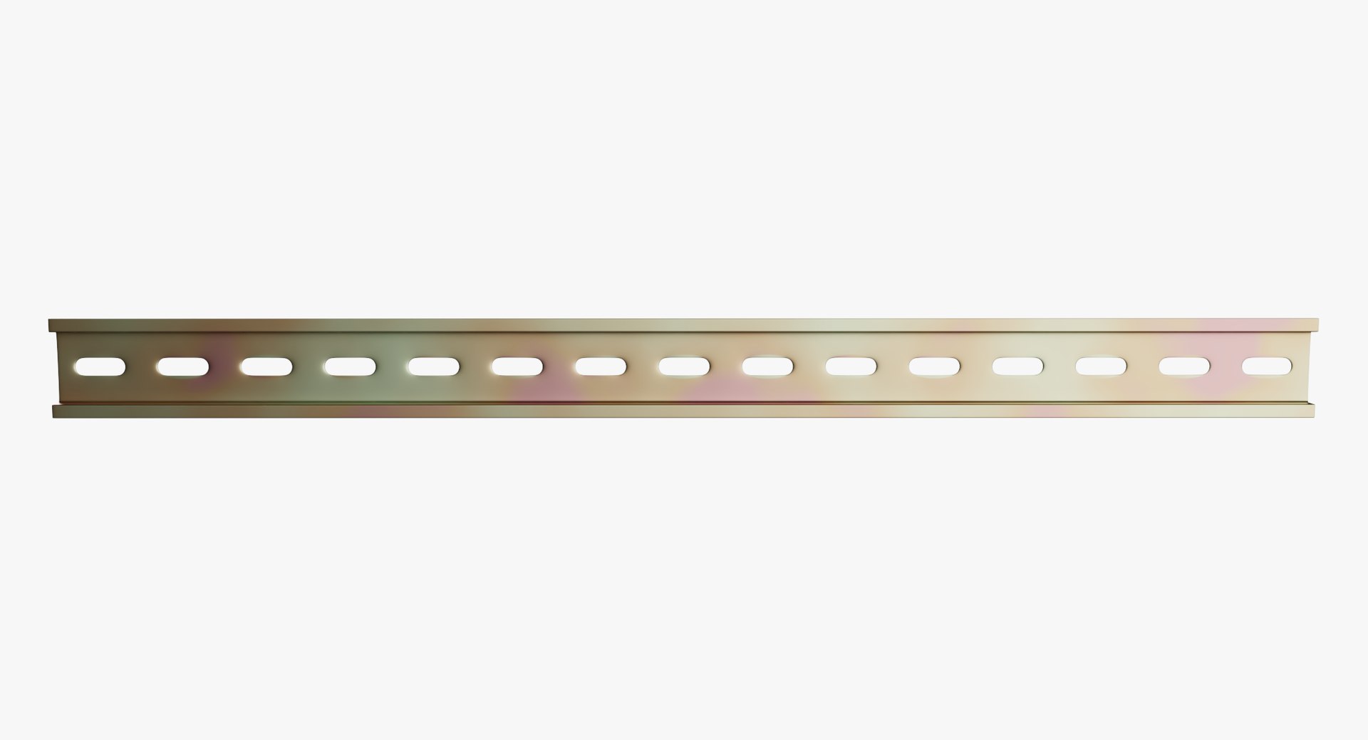 3D Din Rail Model - TurboSquid 1316302