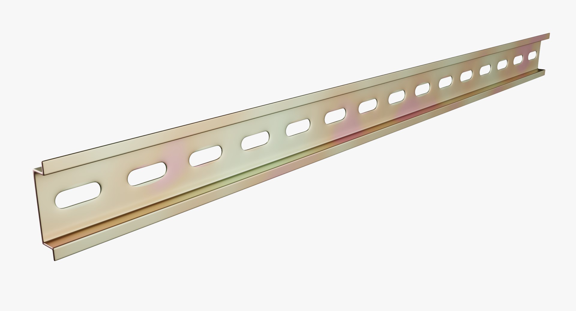 3D Din Rail Model - TurboSquid 1316302