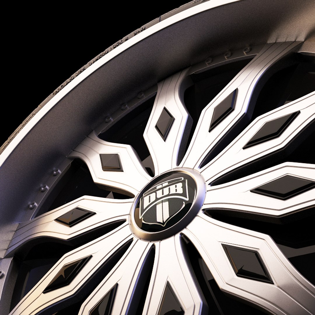 Rim Wheel Dub Famous 3d Model