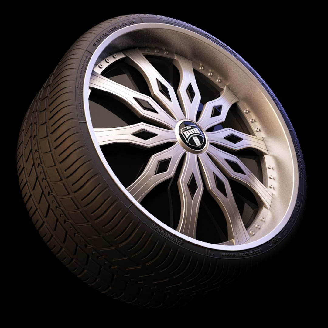 Rim Wheel Dub Famous 3d Model