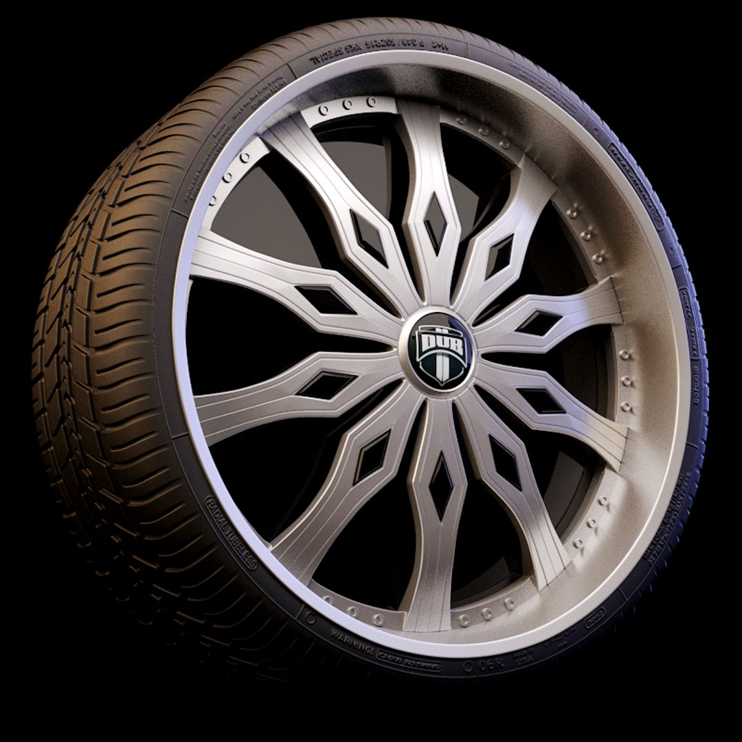 Rim Wheel Dub Famous 3d Model