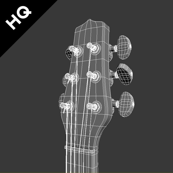 3d acoustic guitar