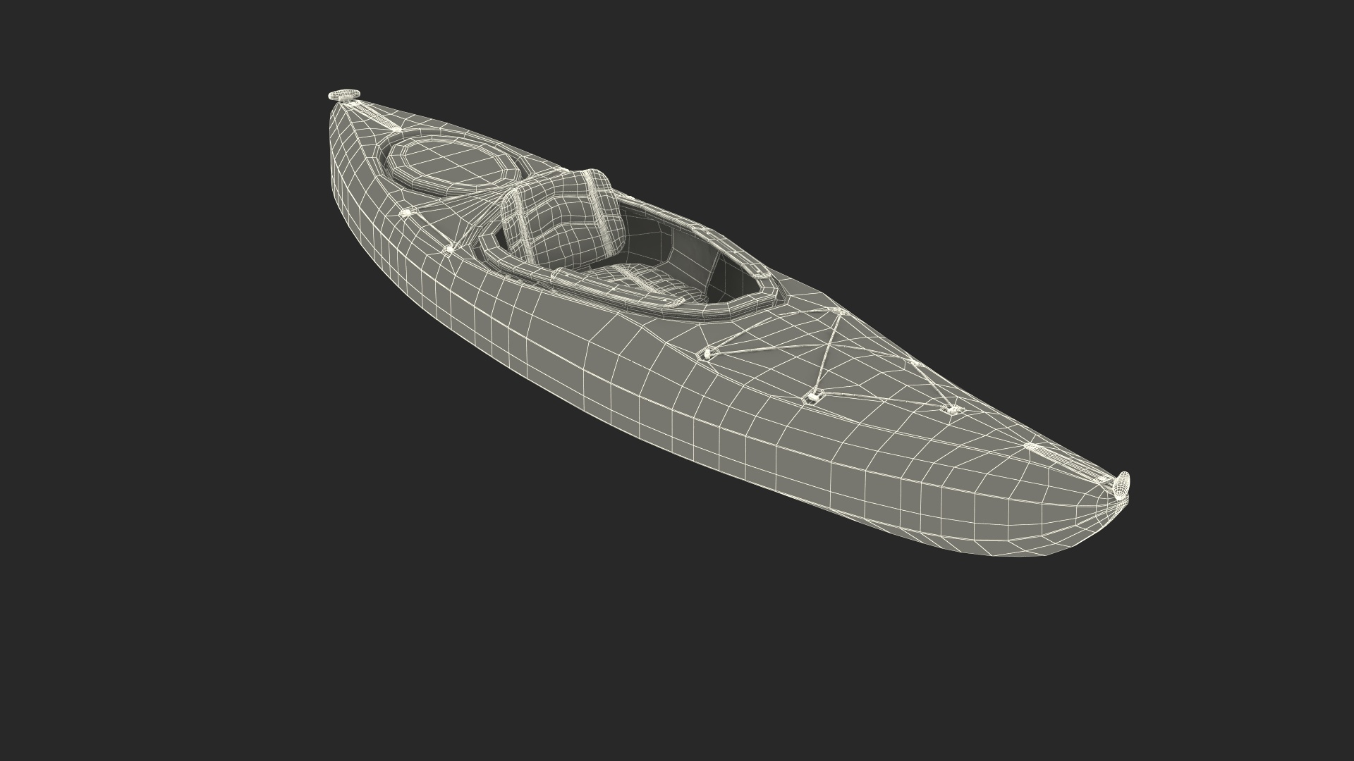 Recreational Kayak 3D - TurboSquid 2196975