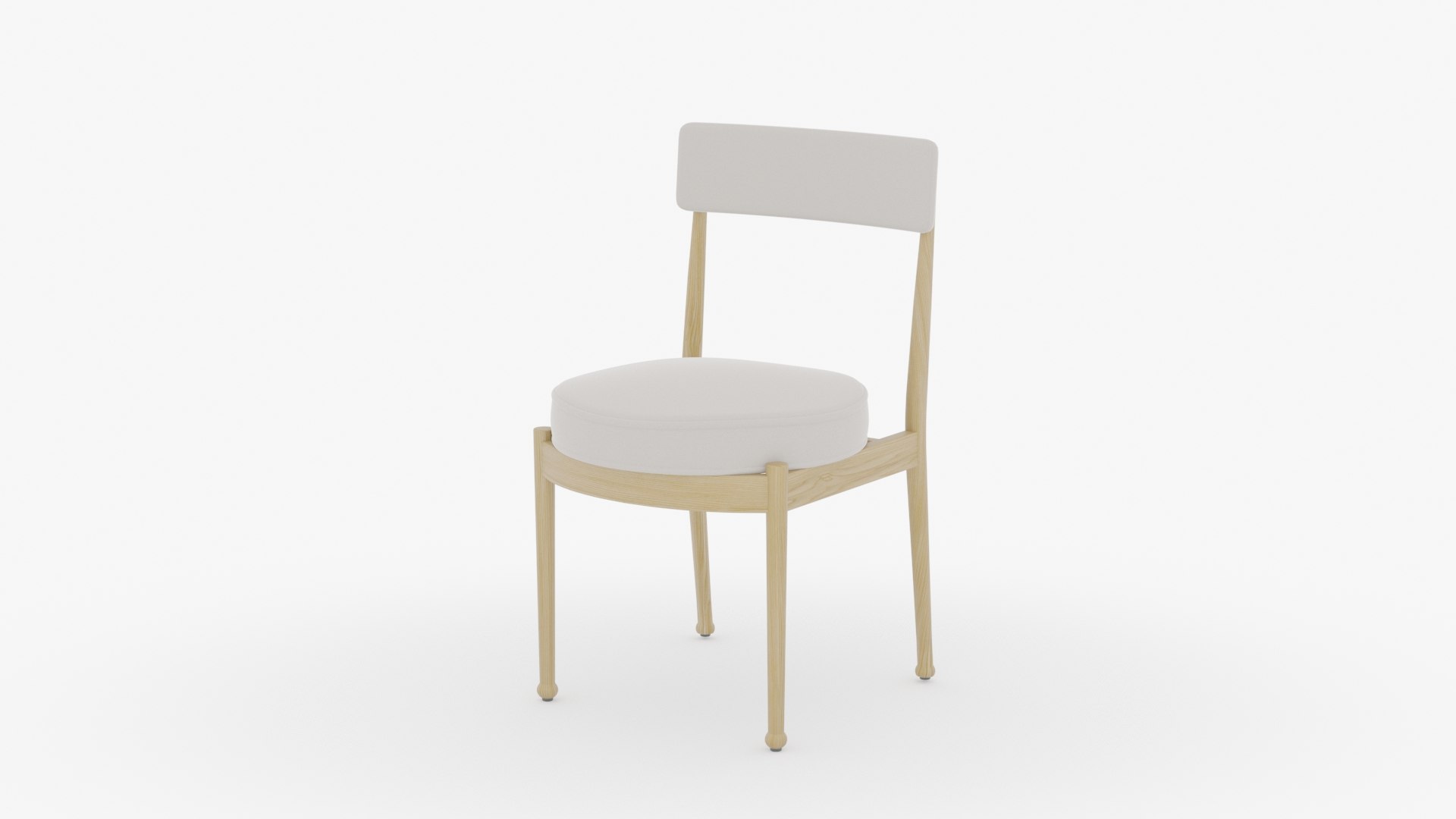 3D Garance Dining Chair Model - TurboSquid 2348525