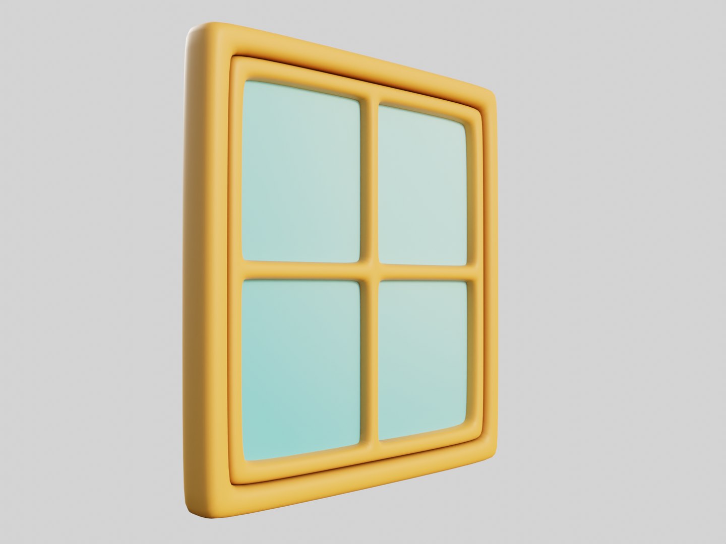 Free Cartoon Window 1a 3D Model - TurboSquid 1898609