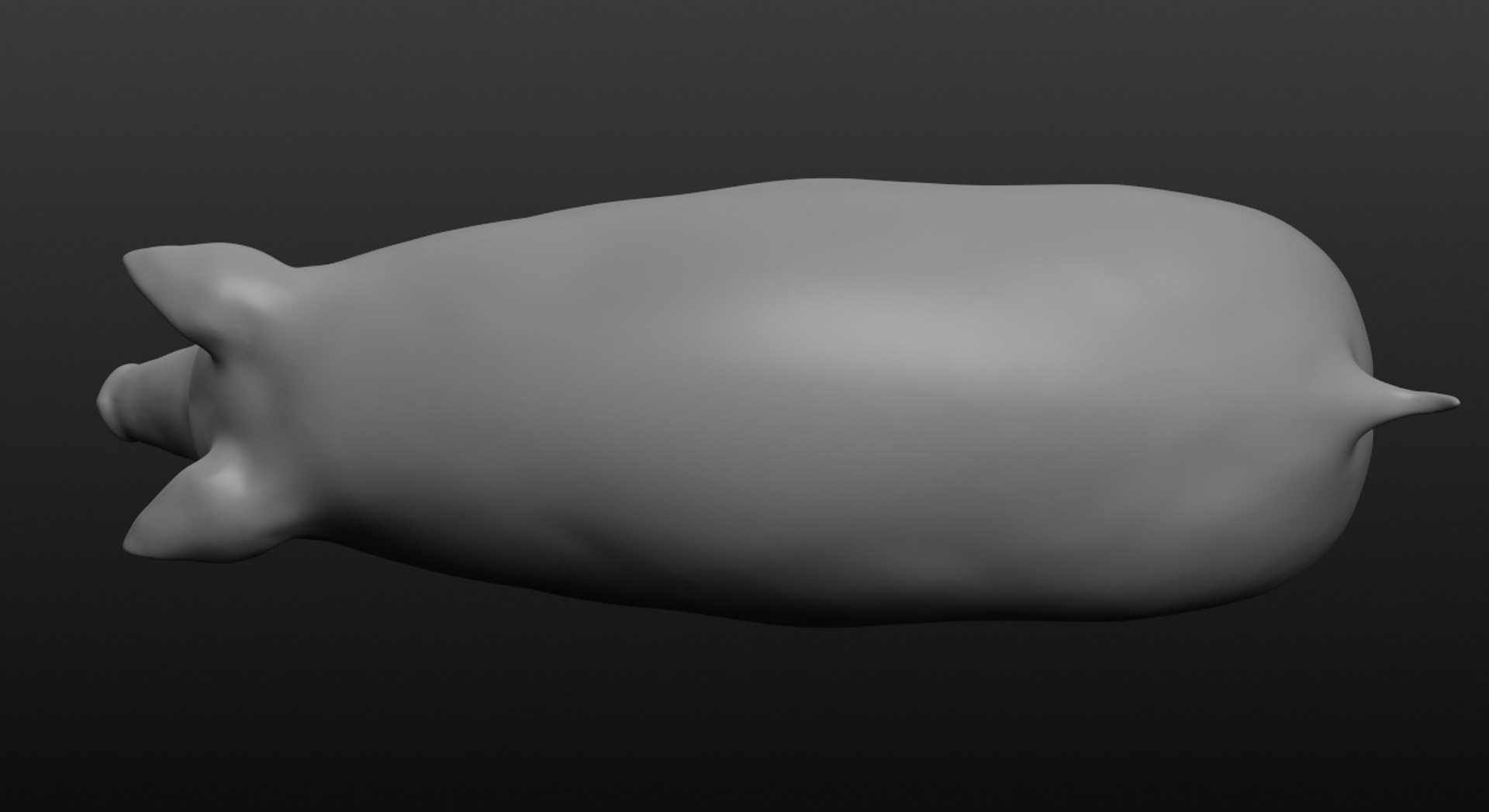 3D Pig Base Mesh - TurboSquid 1412292