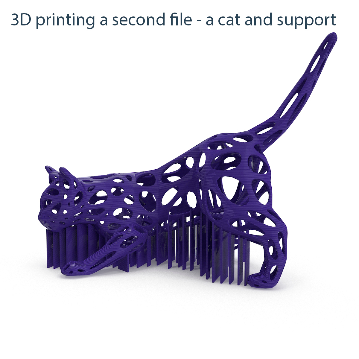 printable printing cat 3d max