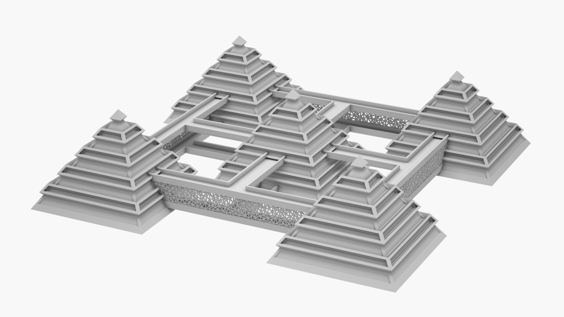 3D Hi-Tech Building 06 model - TurboSquid 2062062