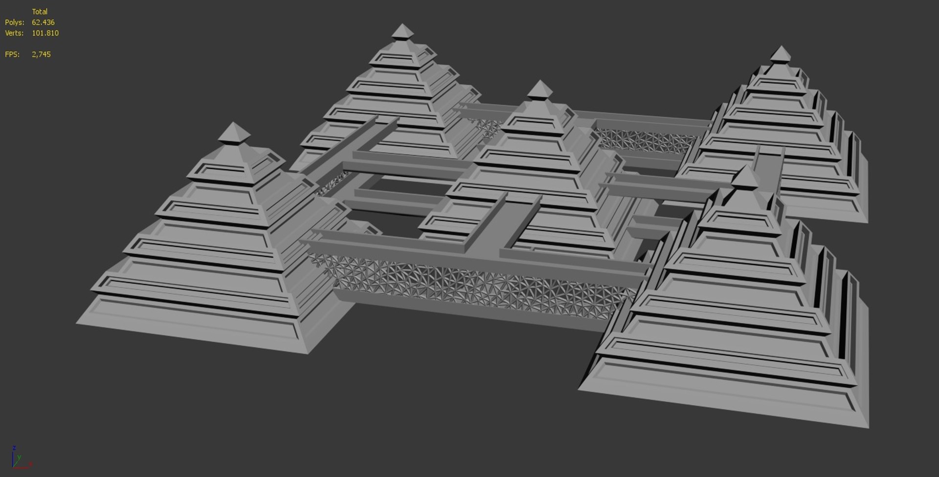 3D Hi-Tech Building 06 model - TurboSquid 2062062