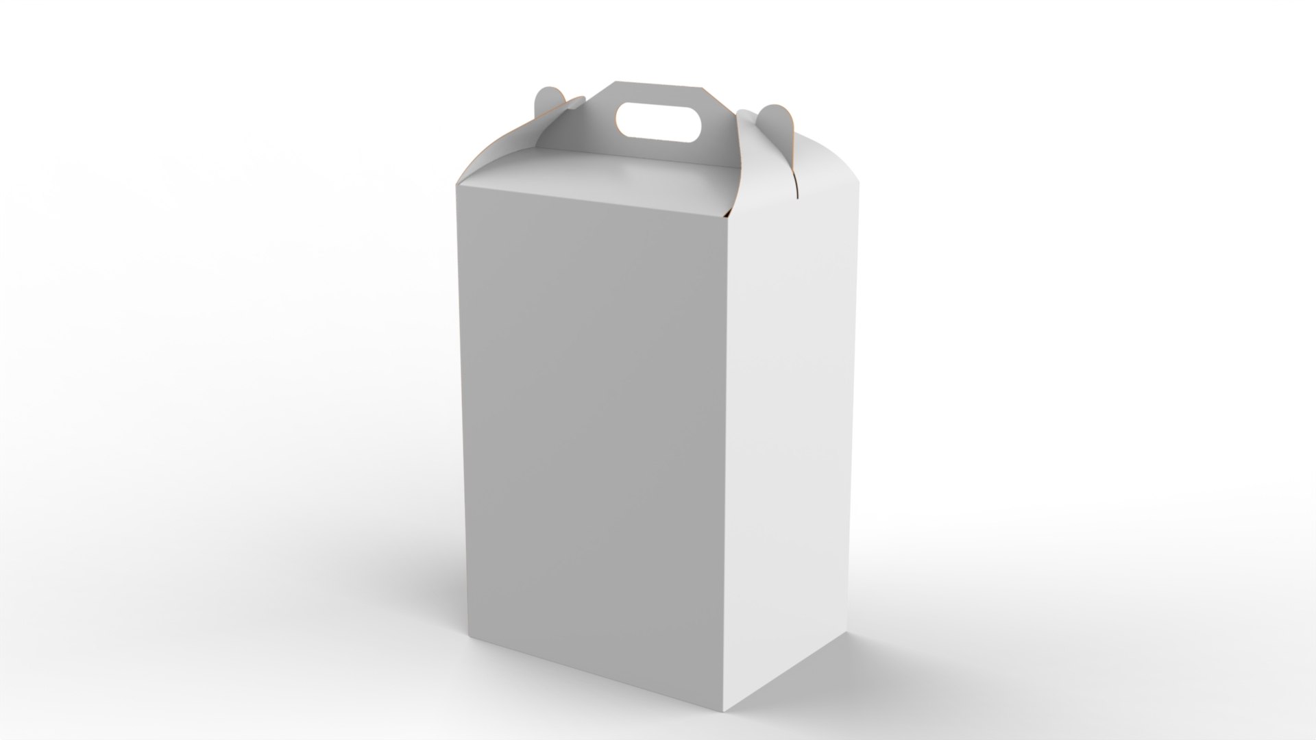 Packaging Box Carrying Handle 400x300x600mm 3D - TurboSquid 2227430