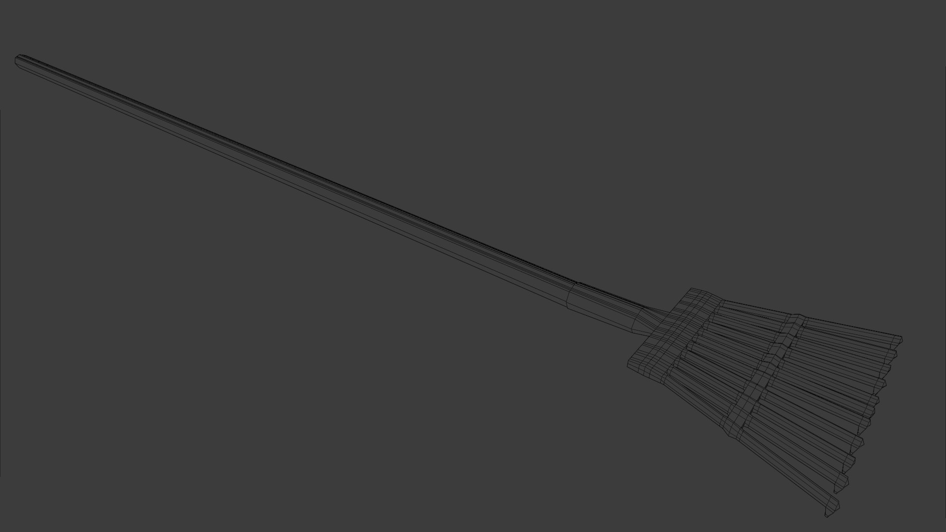 3D Low Poly Rake Model - TurboSquid 1802908
