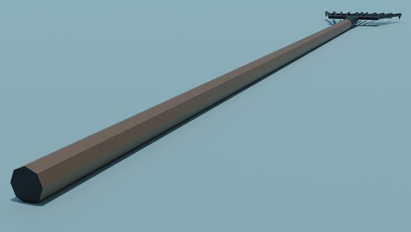 3D Low Poly Rake model - TurboSquid 1802908